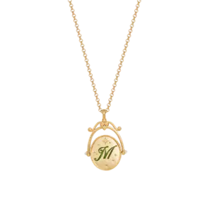 FABLE ENGLAND Magnolia Spinner Chain Necklace - Gold