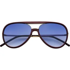 FREYRS EYEWEAR Aviator Sunglasses - Burgundy