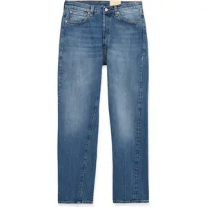 FORTELA 912 Johnd Japan Selvedge 5-pocket Regular Fit Stone Wash Denim - Blue