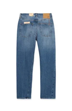 FORTELA 912 Johnd Japan Selvedge 5-pocket Regular Fit Stone Wash Denim - Blue