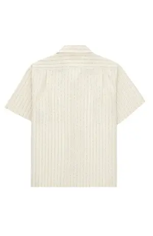 FORTELA Prequel Short Sleeve Cotton Shirt - Blue