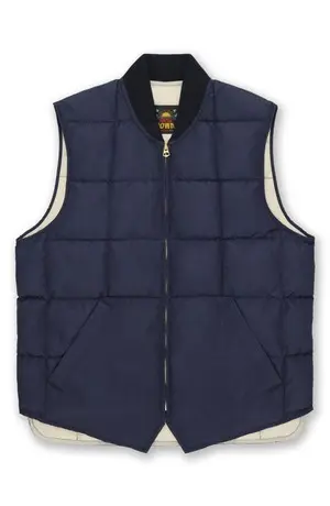 FORTELA Nylon Padded Gilet - Blue