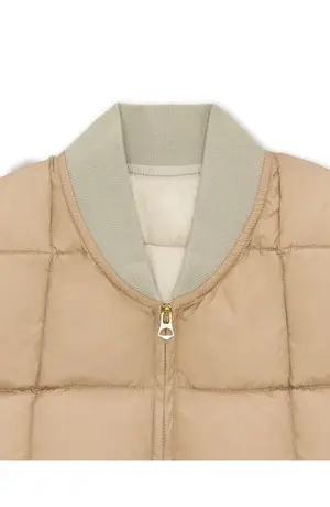 FORTELA Nylon Padded Gilet - Camel