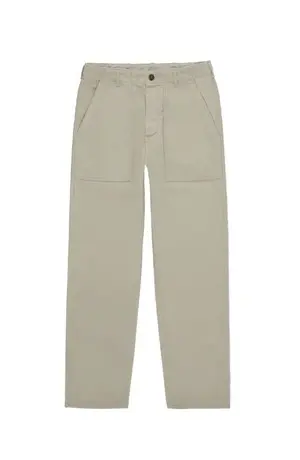 FORTELA Fatigue Bedford Fabric Pocket Trousers - Ice