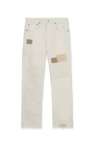 FORTELA 965 John Japan Selvedge 5-pocket Regular Fit Denim - Beige