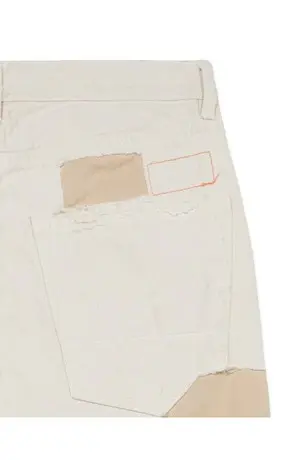 FORTELA 965 John Japan Selvedge 5-pocket Regular Fit Denim - Beige