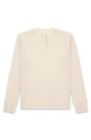 FORTELA Geremia Waffle Knit Jersey - Off White