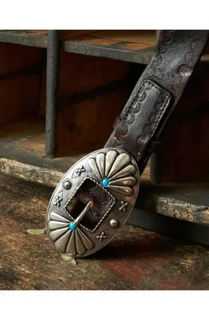 FORTELA Trinity Suede Leather Belt