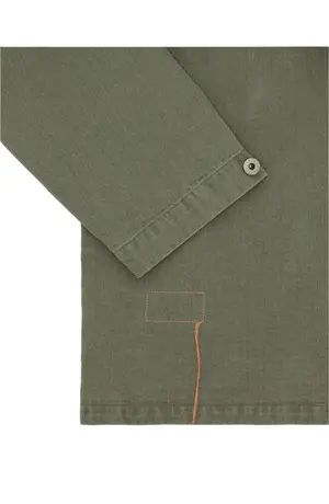 FORTELA Herringbone Cotton Overshirt