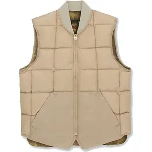 FORTELA Nylon Padded Vest With Lining - Camouflage
