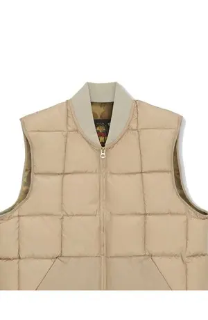 FORTELA Nylon Padded Vest With Lining - Camouflage