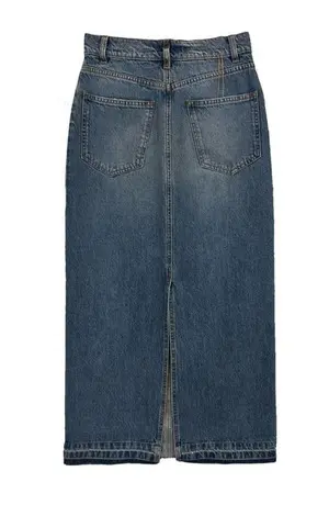 FORTELA Jorgy Stone Wash Denim Skirt - D420