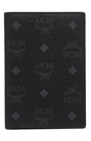 Mcm Ottomar Passport Holder In Visetos