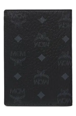 Mcm Ottomar Passport Holder In Visetos