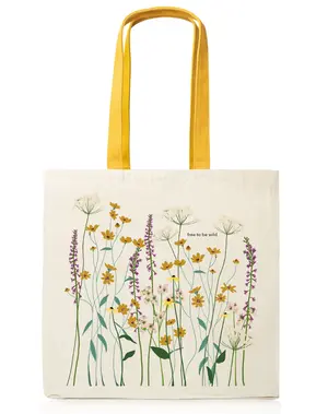 THE TOTE PROJECT Printed Tote - Mustard Yellow