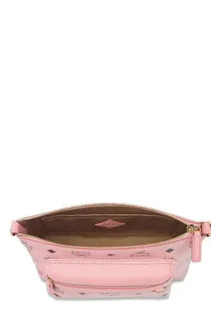 Mcm Visetos Crossbody Bag - Pink