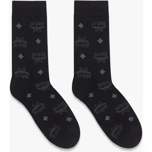 Mcm Monogrammed Socks For Men
