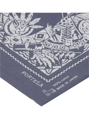 FORTELA Cotton "apach" Bandana - Avio Blu