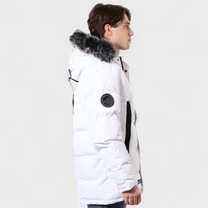 CANADA WEATHER GEAR Heavyweight Parka Jacket - White