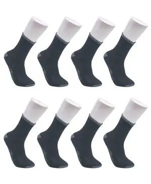Ed Hardy Mid Crew Socks 8-pack - Black