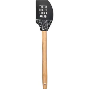 TOTALEE GIFT Tastes Better Than Salad Spatula Rubber - Black