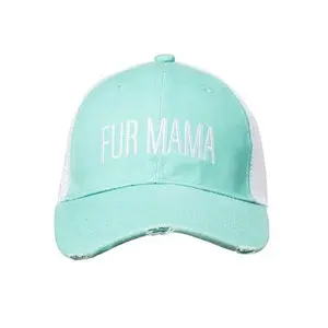 TOTALEE GIFT Fur Mama Baseball Cap - Blue
