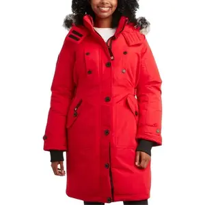 CANADA WEATHER GEAR Short Parka Hooded Jacket