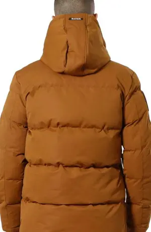 CANADA WEATHER GEAR Heavyweight Hooded Puffer Parka Jacket - Timber