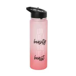 TOTALEE GIFT Look Like A Beauty Tritan Bottle Plastic Pink 22 Oz - Clear