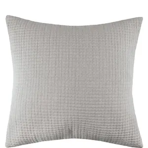 ELISABETH YORK Lida Ash 100% Cotton Sham 26" X 26 - Gray