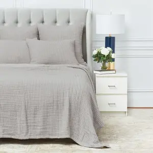 ELISABETH YORK Lida Ash 100% Cotton Sham 26" X 26