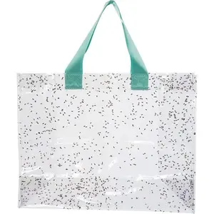 TOTALEE GIFT Large Confetti Glitter Tote
