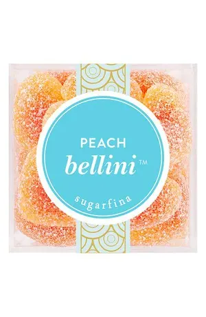 SUGARFINA Peach Bellini Gummy Candy Cube