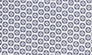 W.R.K Reworked Slim Fit Medallion Print Cotton Dress Shirt - Grey