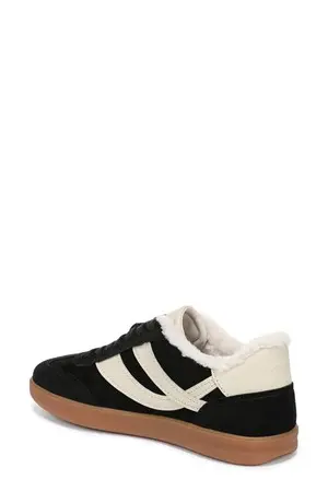 Vince Oasis Genuine Shearling-lined Sneakers - Black