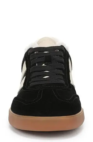 Vince Oasis Genuine Shearling-lined Sneakers - Black