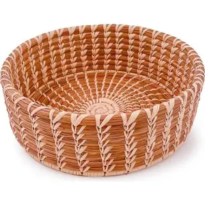MAYAN HANDS Medium Nesting Basket - Beige