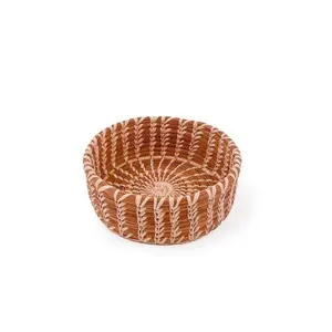 MAYAN HANDS Small Nesting Basket - Beige