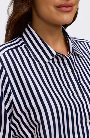 Foxcroft Cotton Button-up Shirt