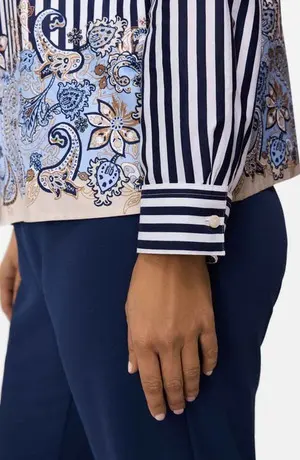 Foxcroft Cotton Button-up Shirt