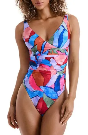 MIMI FLAMINGO Bailey One-piece Swimsuit - Eden