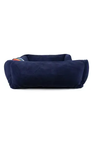 Pendleton Fleece Kuddler Dog Bed - Cabin Stripe Shale