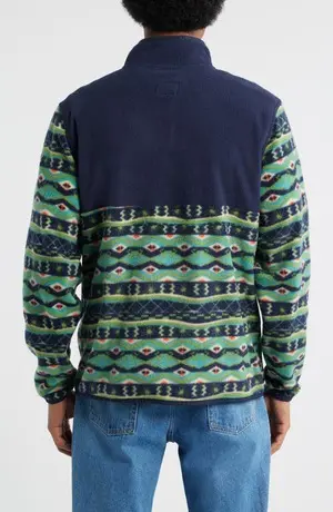 DARK SEAS Walter Fleece Quarter Zip Pullover