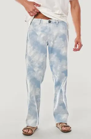 LEISURE LAB Daydream Straight-leg Pant - Cloud