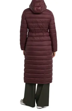 NOIZE Lightweight Long Puffer Coat