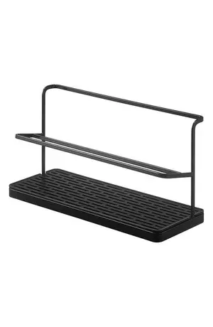 YAMAZAKI Countertop Bottle Drying Rack - Black