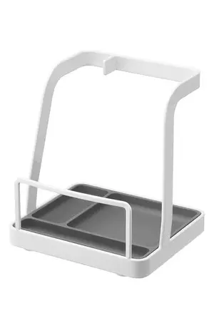 YAMAZAKI Lid/ladle Storage Stand - White
