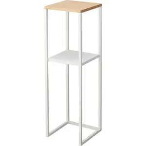 YAMAZAKI Two-tier Display Shelf White