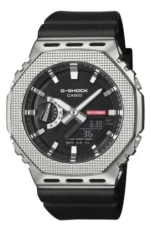 G-Shock G-steel 5600 Series Ana-digi Resin Strap Watch - Black