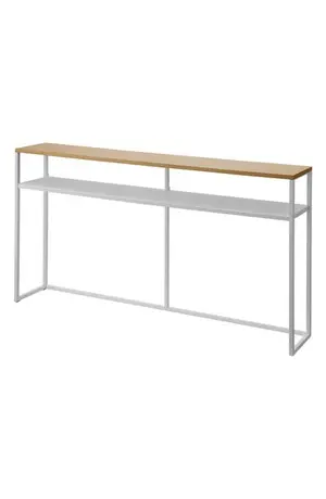 YAMAZAKI Long Console Table - White